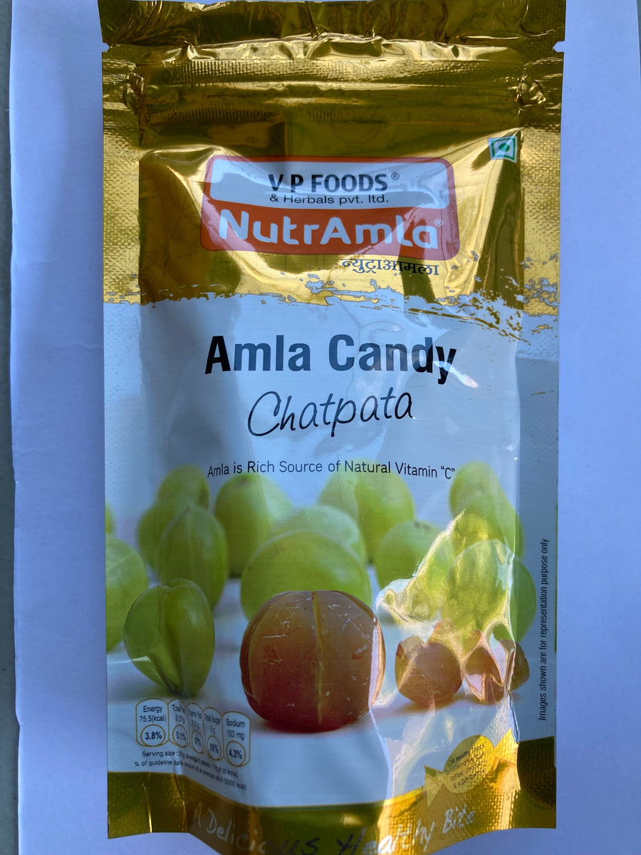 NutrAmla Candy Chatpata Amla Pieces 100 gm – Marathi Grocery